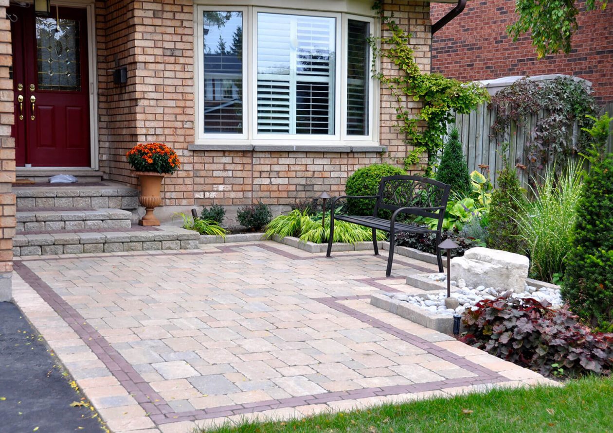 Front Entrances | BCH Landscaping | Design & Construction