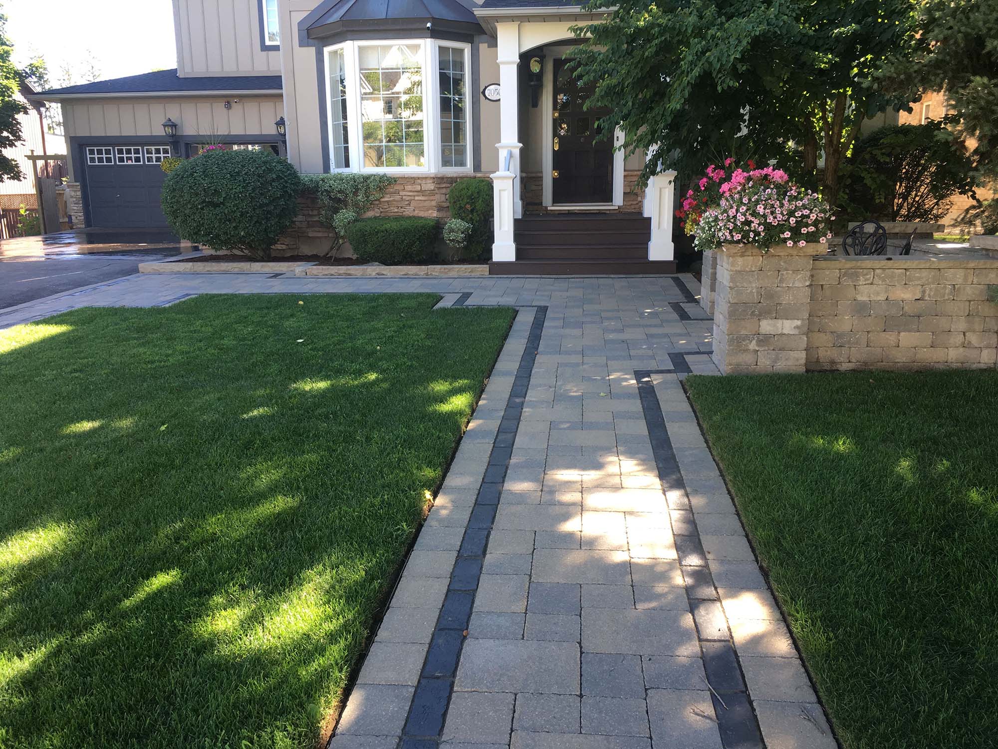Front Entrances | BCH Landscaping | Design & Construction