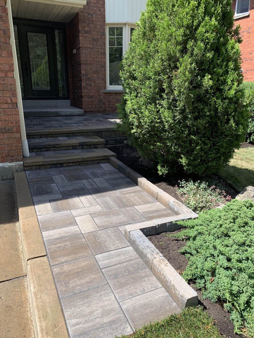 Front Entrances | BCH Landscaping | Design & Construction