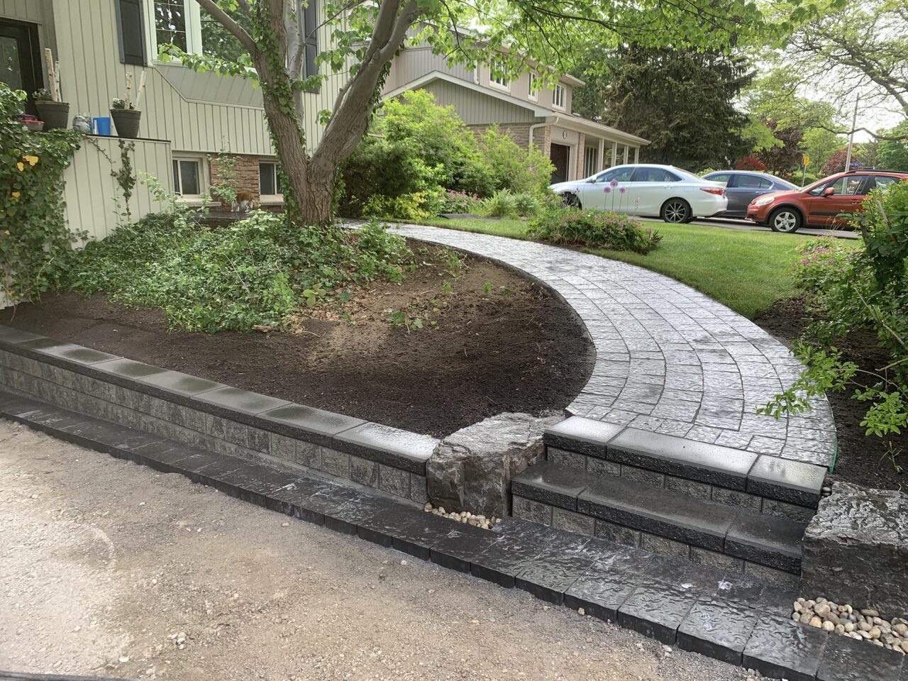 Steps and Retaining Walls | BCH Landscaping | Design & Construction